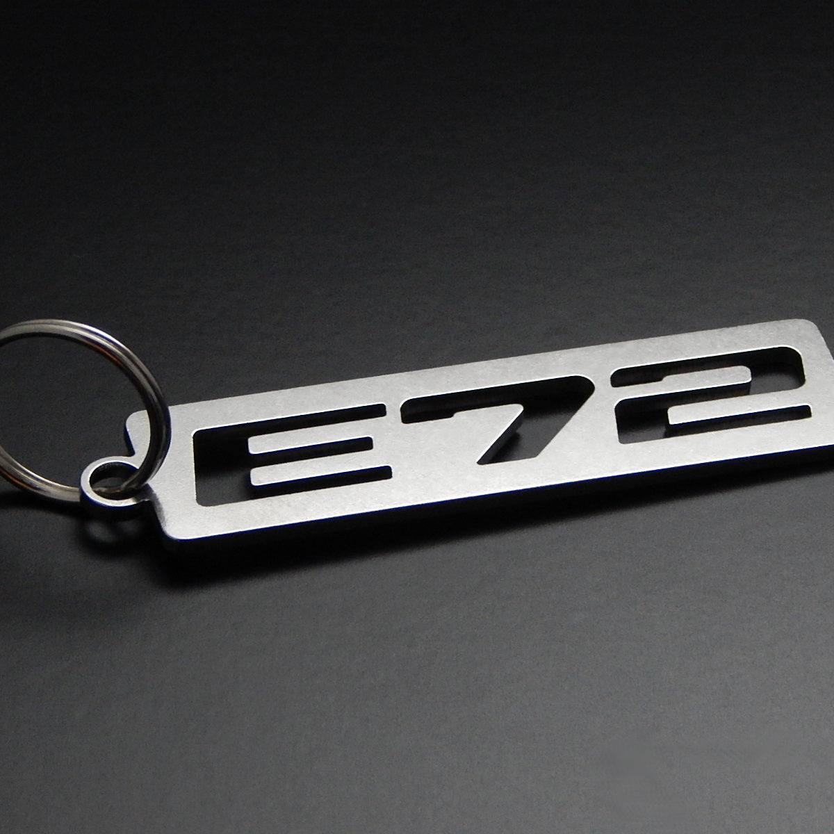 E72 BMW X6 Keychain Stainless Steel brushed – DisagrEE